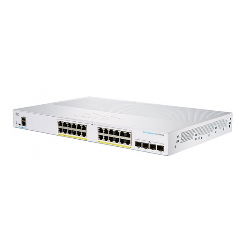 CBS250-24P-4G-EU Switch Cisco 24 PoE+ ports 195W, 4 Gigabit SFP ...